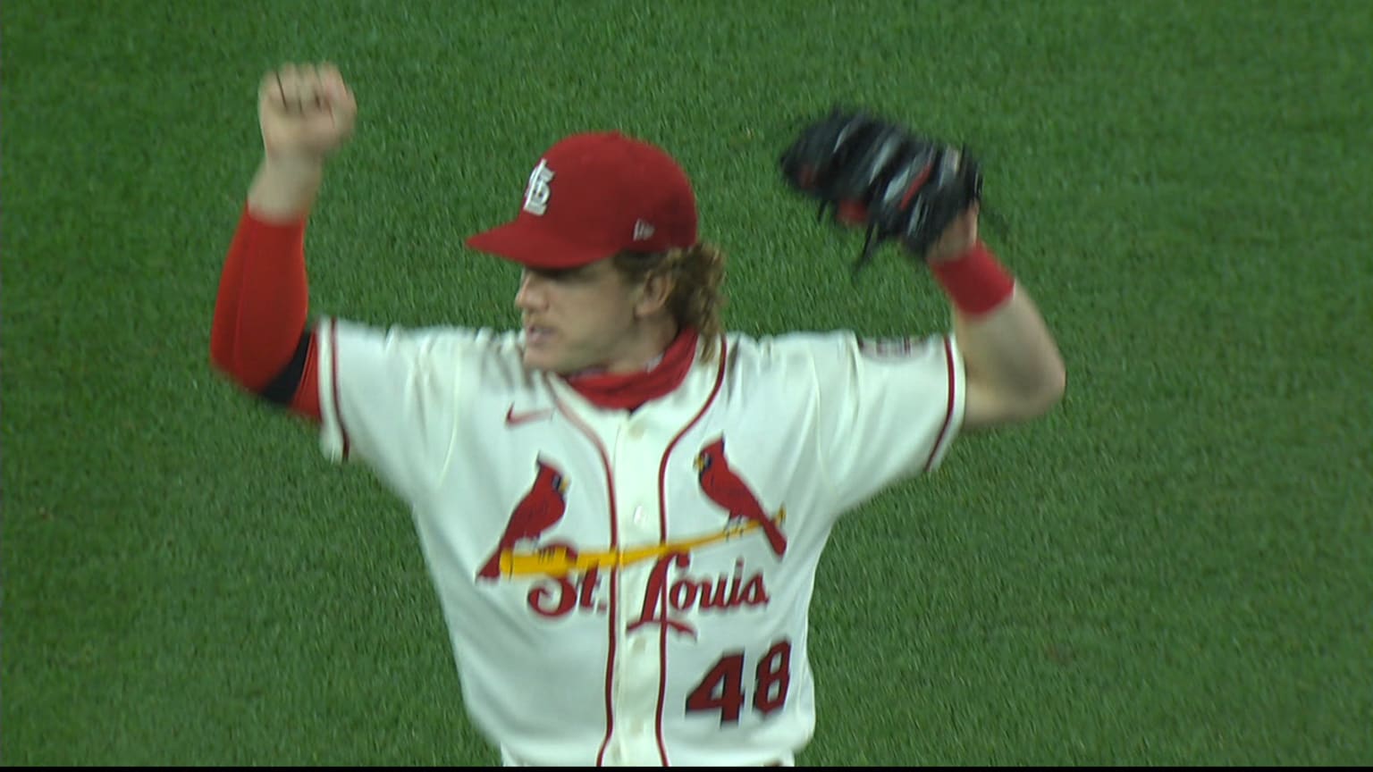 Rob Kaminsky gets the last out to secure Cards' win | 09/12/2020 | St ...