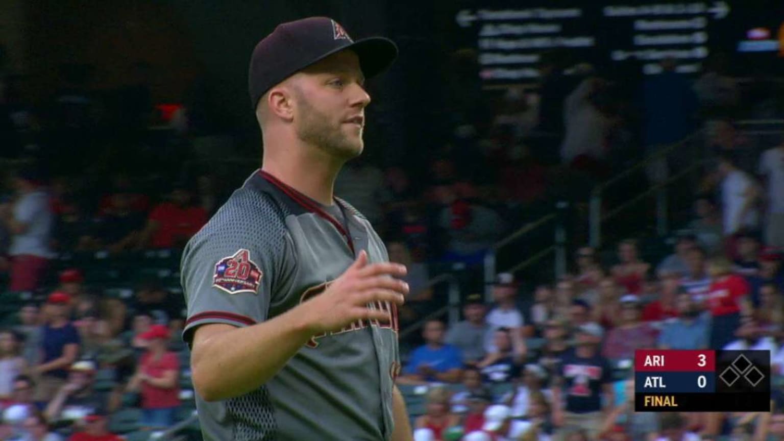 ARI@ATL: Boxberger fans Acuna Jr. for the save | 07/14/2018 | Arizona ...
