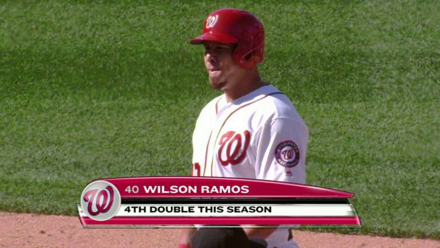 Ramos' two-run double | 04/24/2016 | Washington Nationals