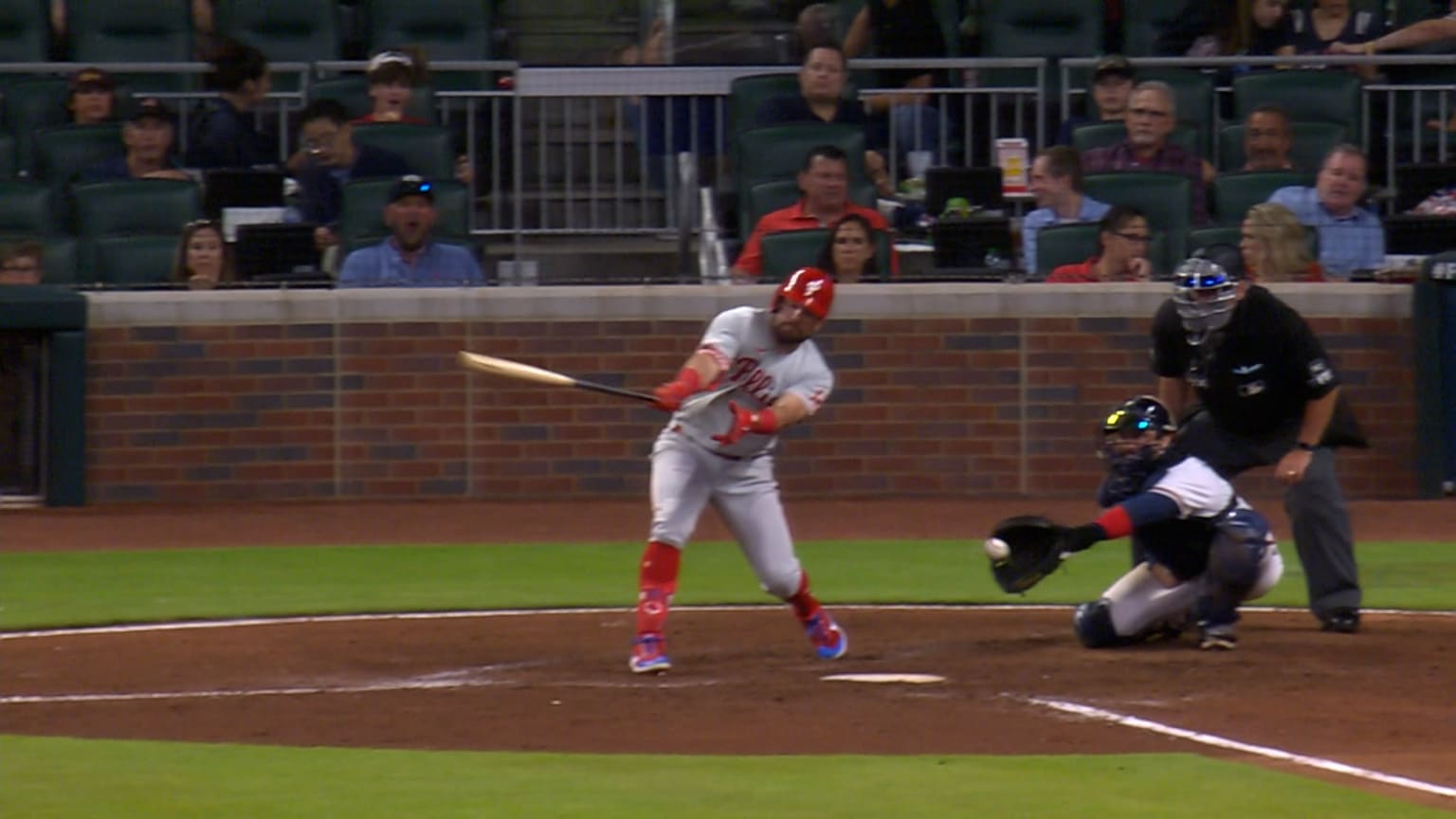 Dylan Lee get his first strikeout of the season | 05/23/2022 | Atlanta ...