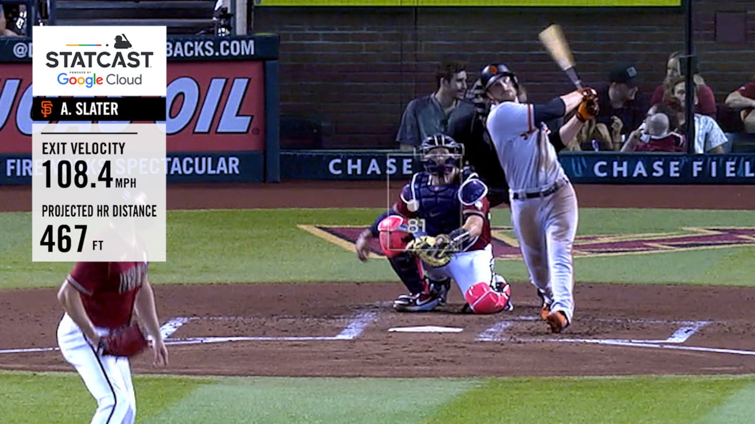 Austin Slater launches a towering 467-foot homer | 07/04/2021 | MLB.com