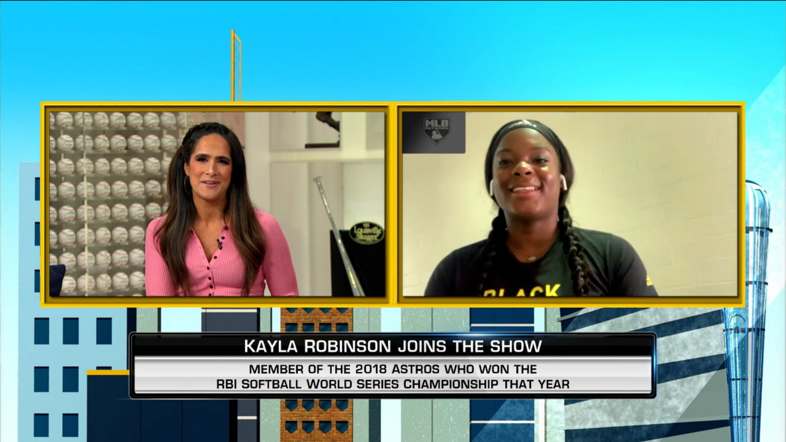 Kayla Robinson discusses RBI Program, Youth Academy | 04/28/2021 | MLB.com