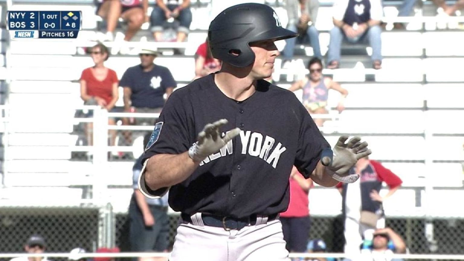 NYY@BOS: Hendrix rips a go-ahead two-run double | 03/03/2018 | New York ...