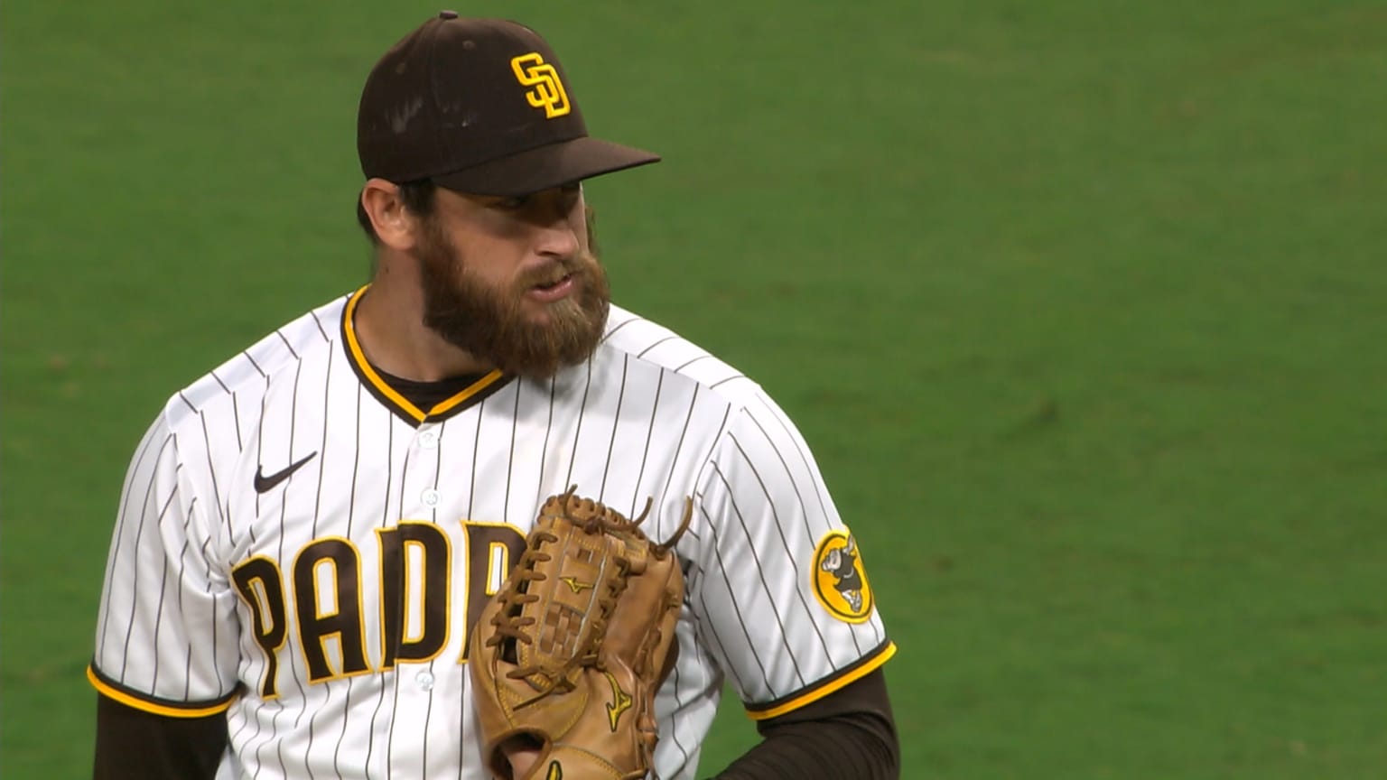 Austin Adams fans the side swinging in the 9th | 09/24/2021 | Arizona ...