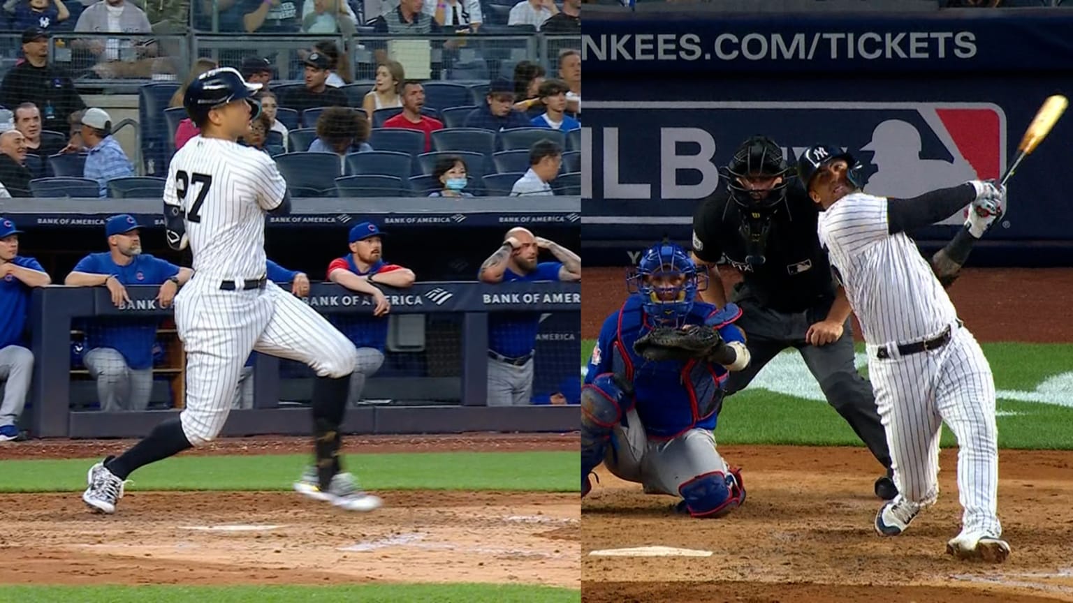 Giancarlo Stanton and Gleyber Torres go back-to-back | 06/11/2022 | New ...