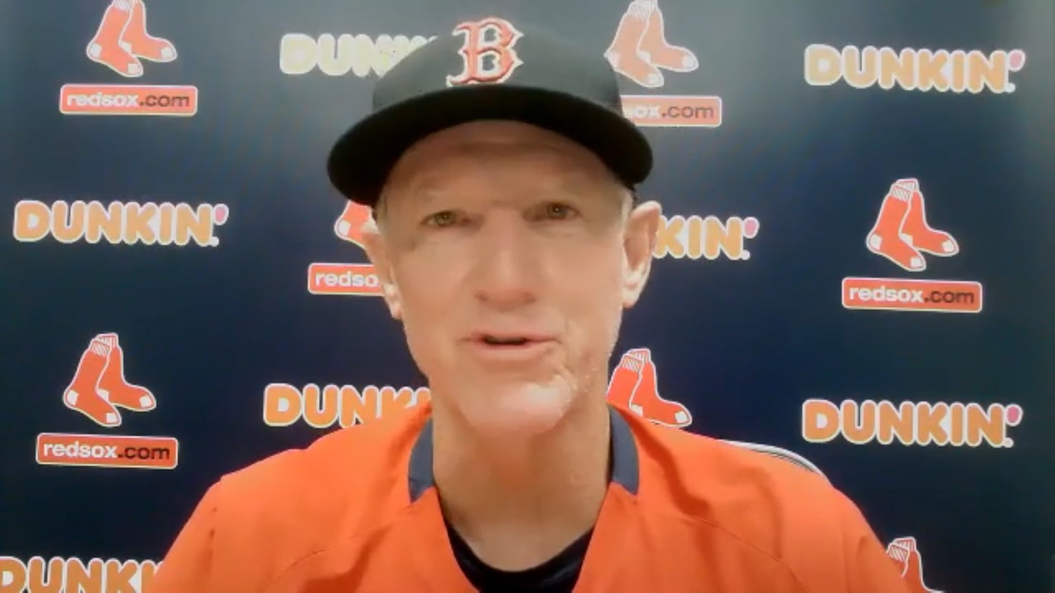 Ron Roenicke on Jonathan Araúz and J.D. Martinez | 08/10/2020 | Boston ...