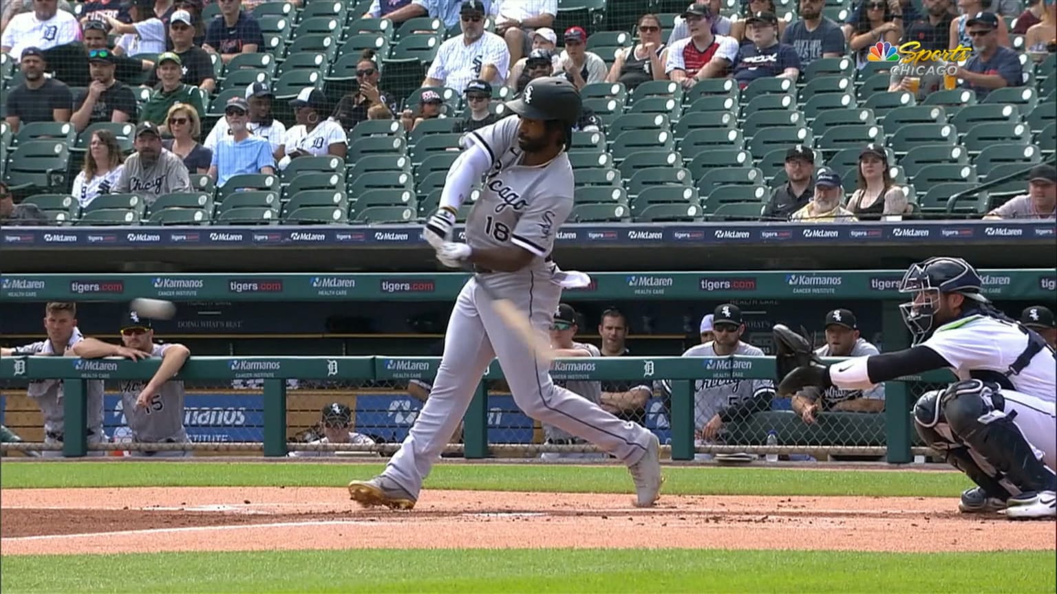 Brian Goodwin hits an RBI double in the 1st | 06/12/2021 | Chicago ...