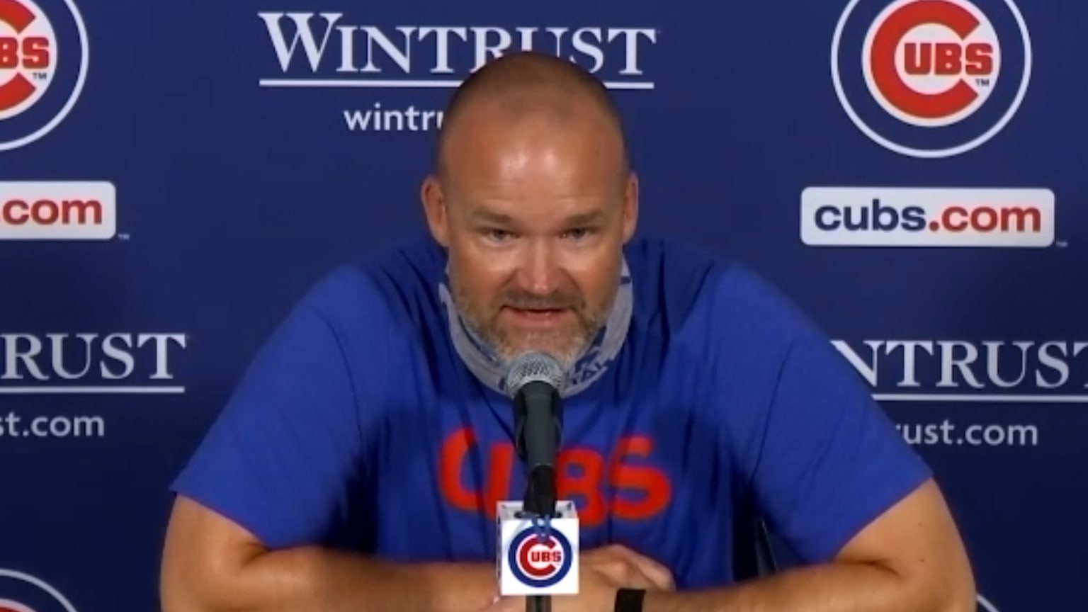 David Ross discusses Cubs' goals for Summer Camp | 07/05/2020 ...