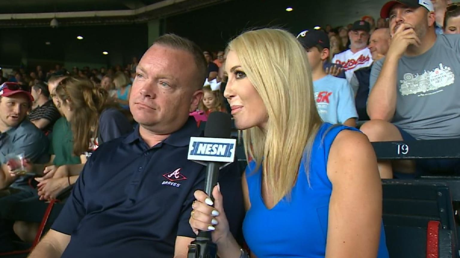 ATL@BOS: William Newcomb on son starting at Fenway | 05/26/2018 ...