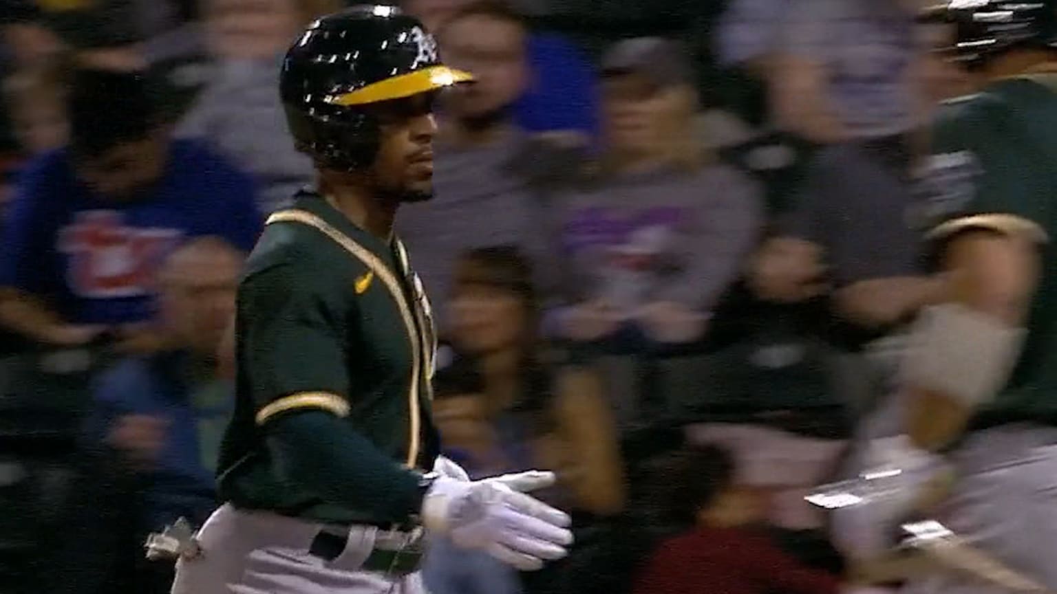 Tony Kemp plates Nate Orf on a sacrifice fly | 03/09/2020 | New York ...