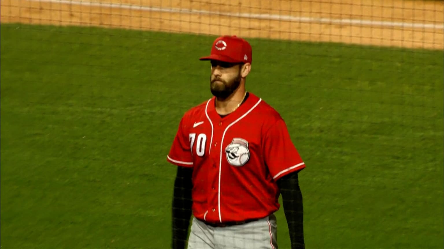 Tejay Antone strikes out Zach McKinstry in the 4th | 03/03/2021 ...