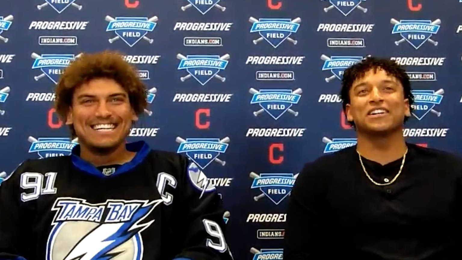 Naylor brothers discuss playing together on Indians | 02/27/2021 ...