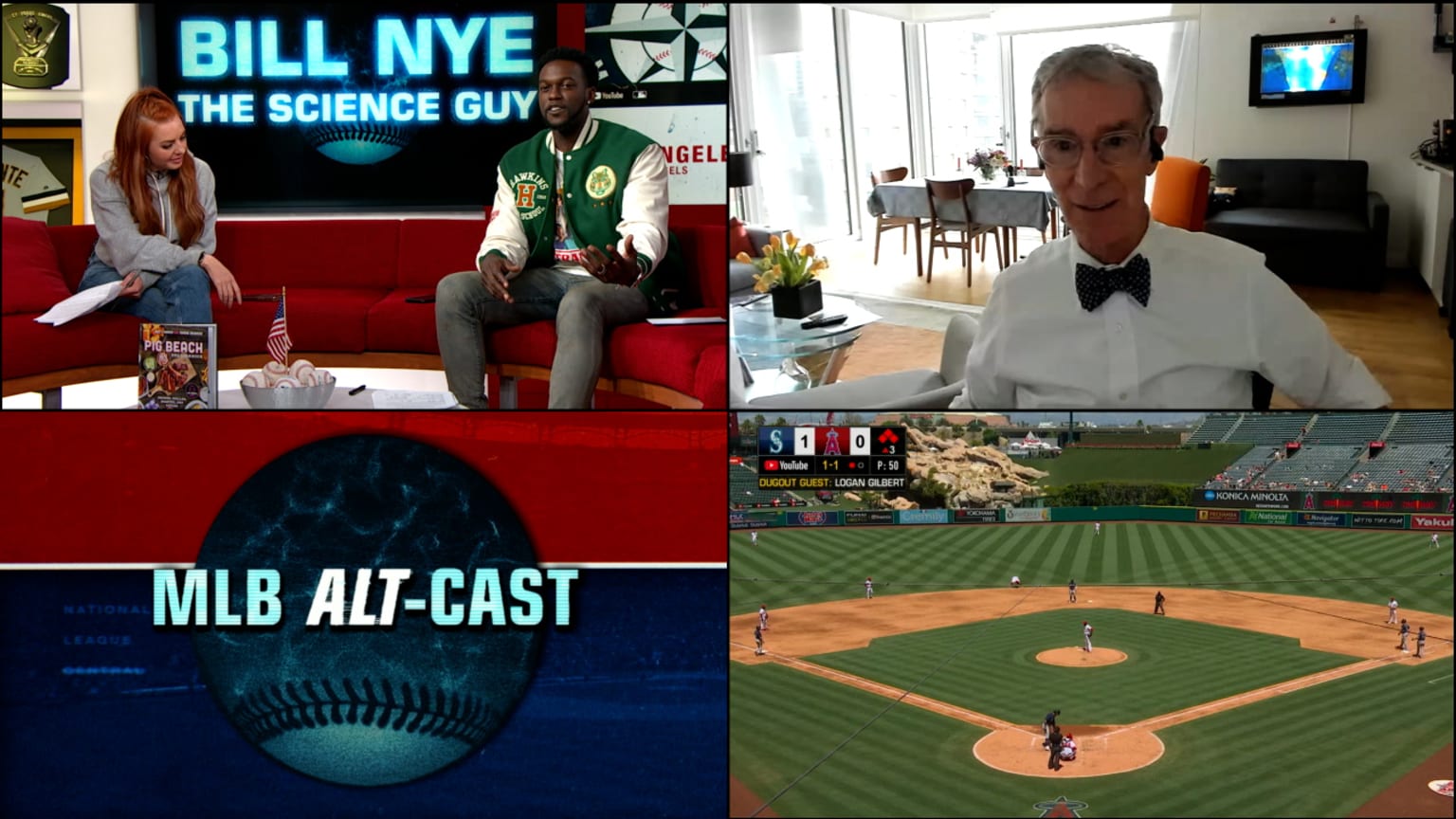 Bill Nye keeping score | 08/17/2022 | MLB.com