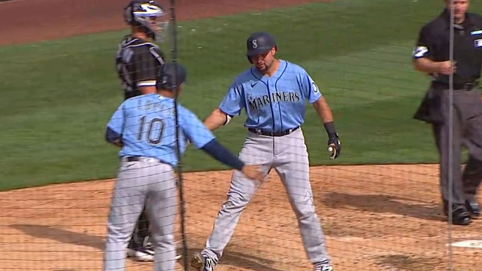 Cal Raleigh hits a two-run homer in the 3rd inning | 02/27/2020 ...