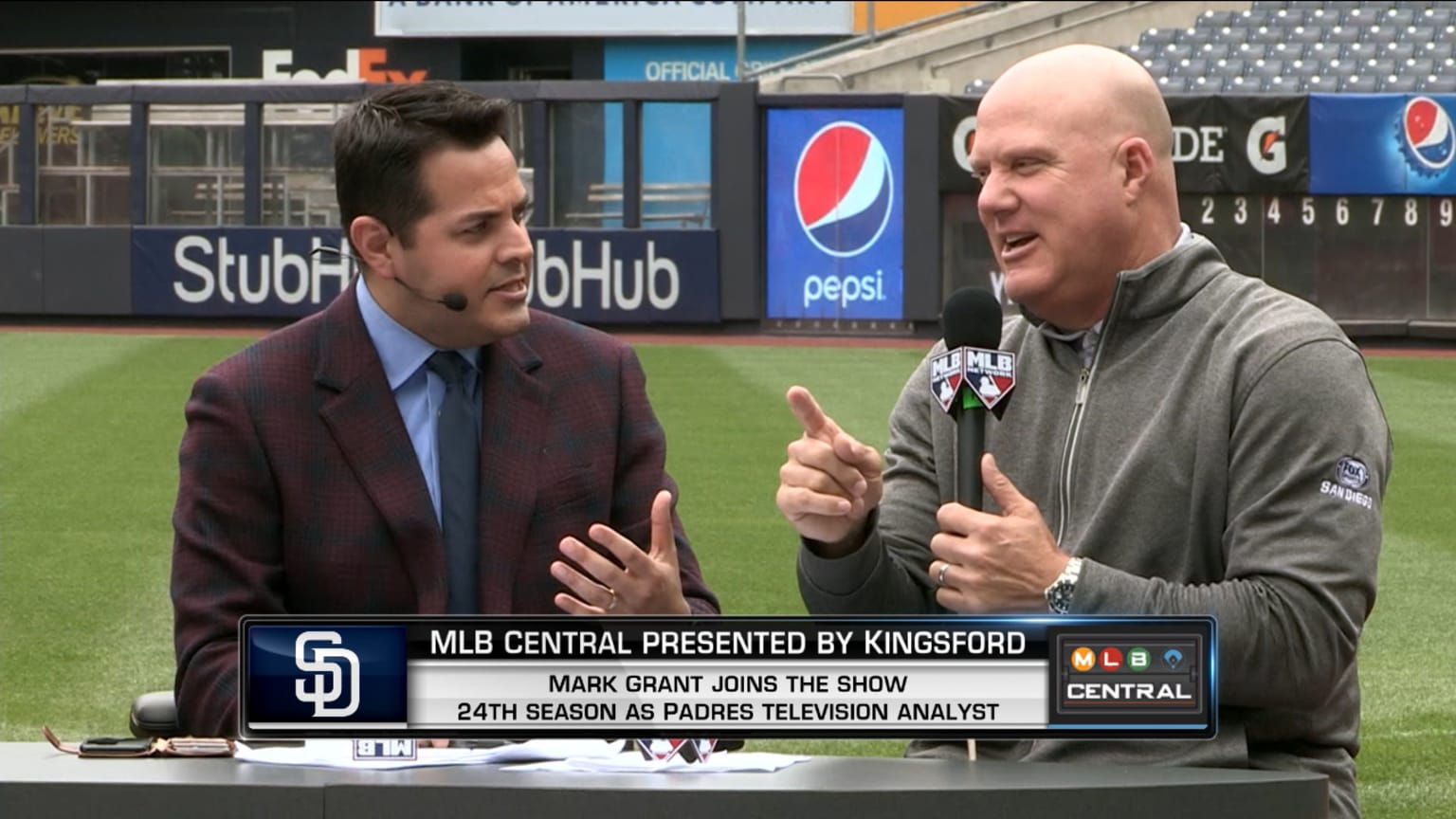 Padres TV analyst Mark Grant joins MLB Central | 05/29/2019 | MLB.com
