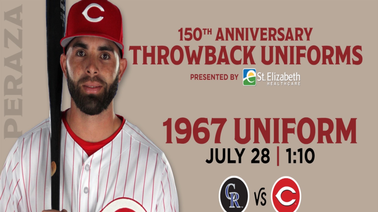 1967 Throwback Uniforms | 07/22/2019 | Cincinnati Reds