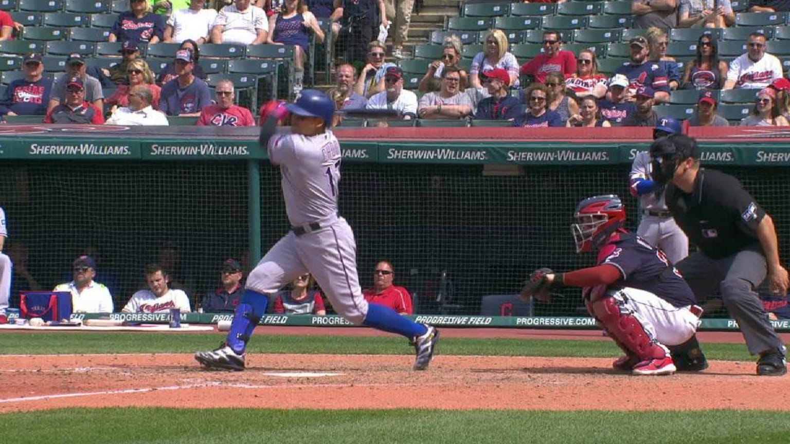 Choo's run-scoring single | 05/02/2018 | Cleveland Guardians