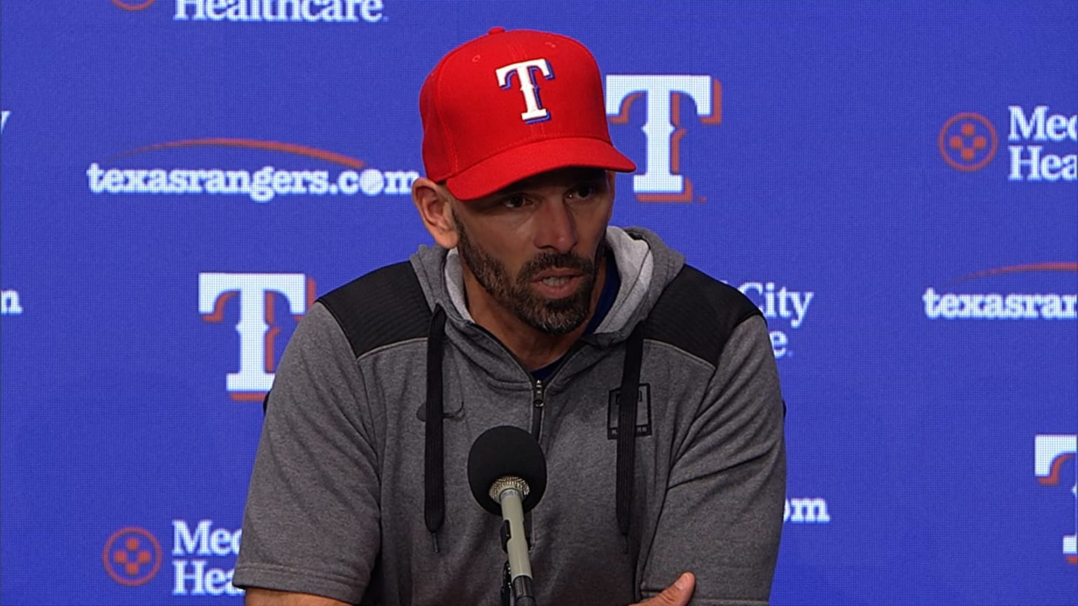 Chris Woodward talks about the challenges of season | 08/03/2022 | MLB.com