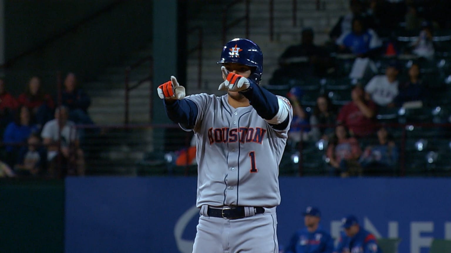 HOU@TEX: Correa doubles off the wall for 500th hit | 04/03/2019 ...