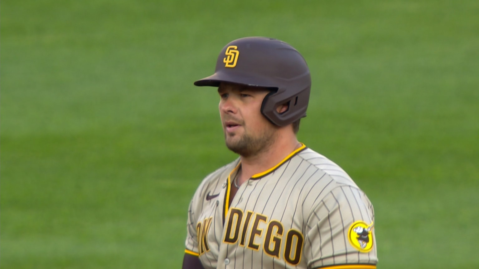 Luke Voit smacks an RBI double to right field | 07/26/2022 | San Diego ...