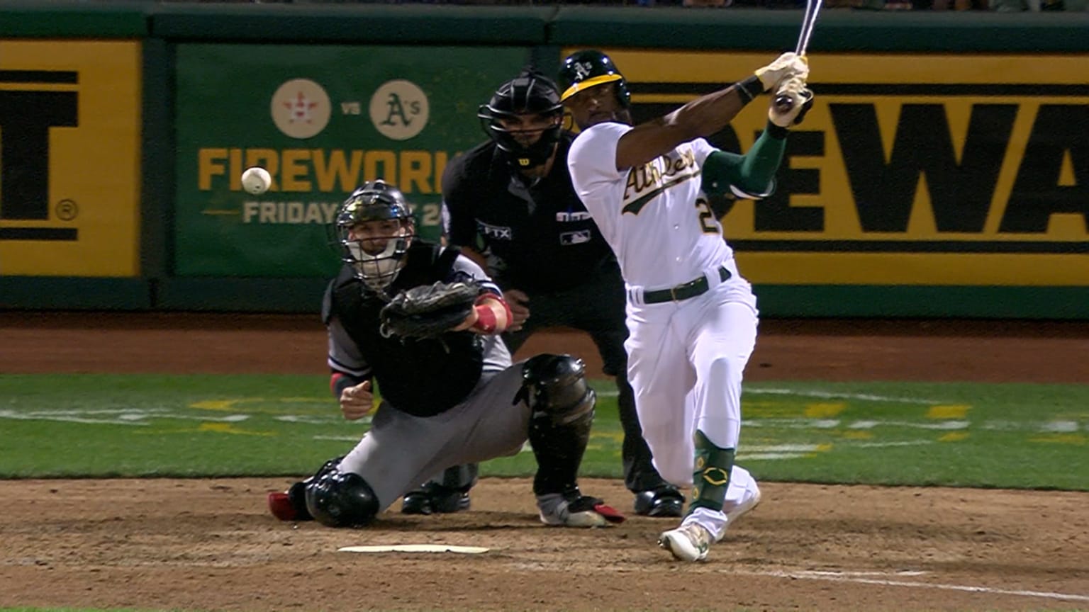 Starling Marte's RBI single | 09/07/2021 | Oakland Athletics