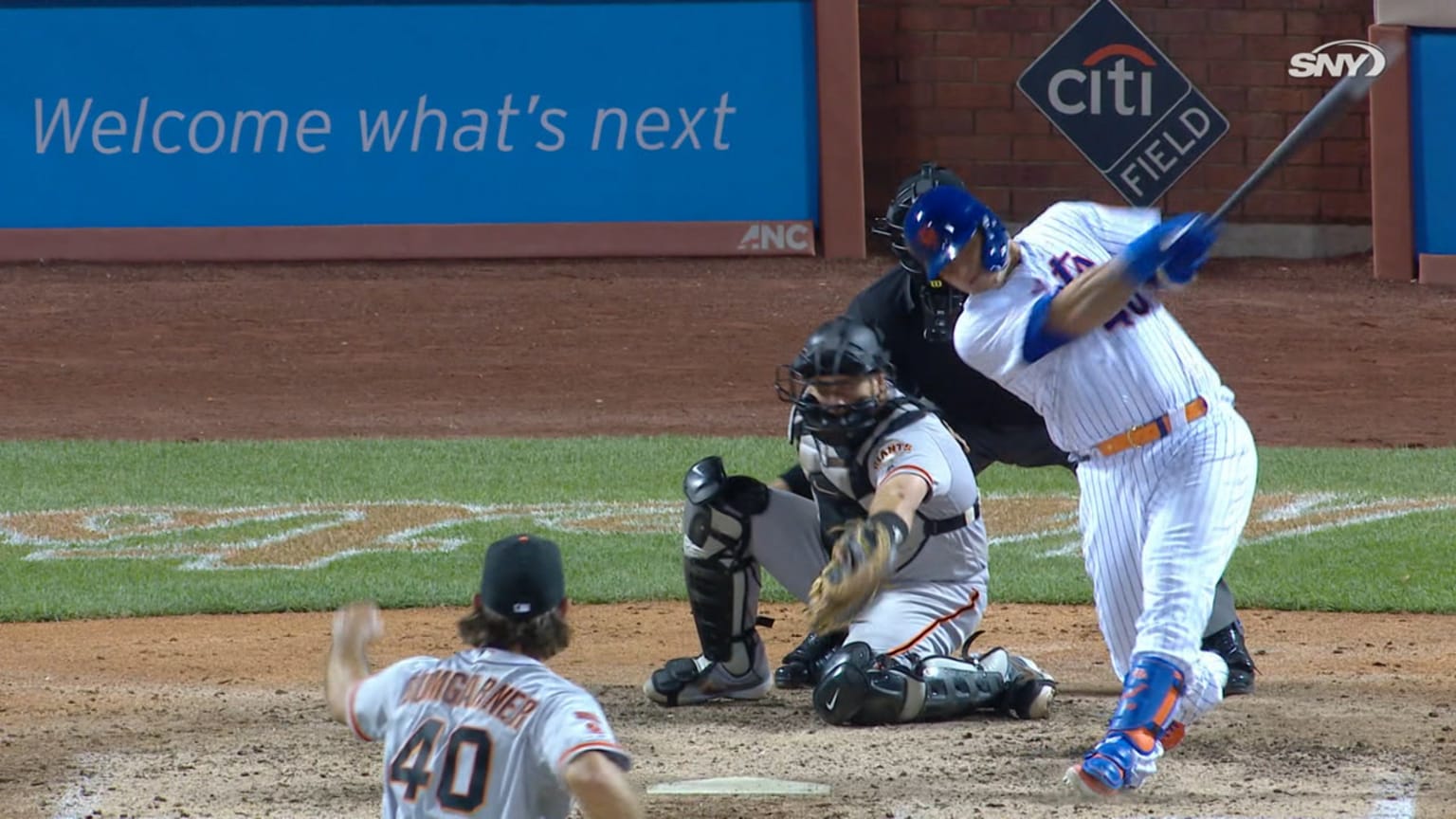 SF@NYM: Ramos belts a 2-run homer in the 6th | 06/04/2019 | New York Mets