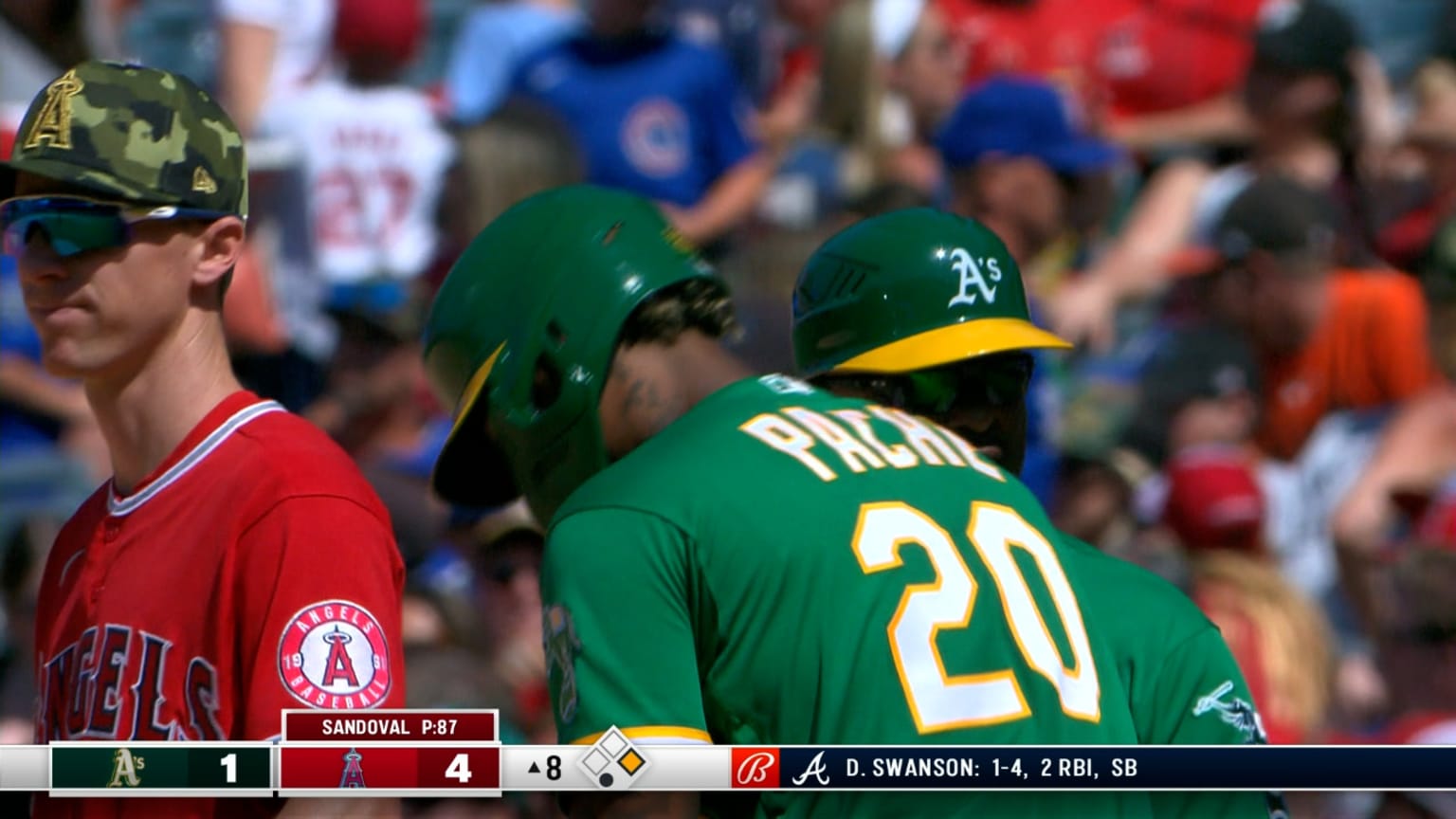 Pache gets the A's on the board with a single | 05/22/2022 ...