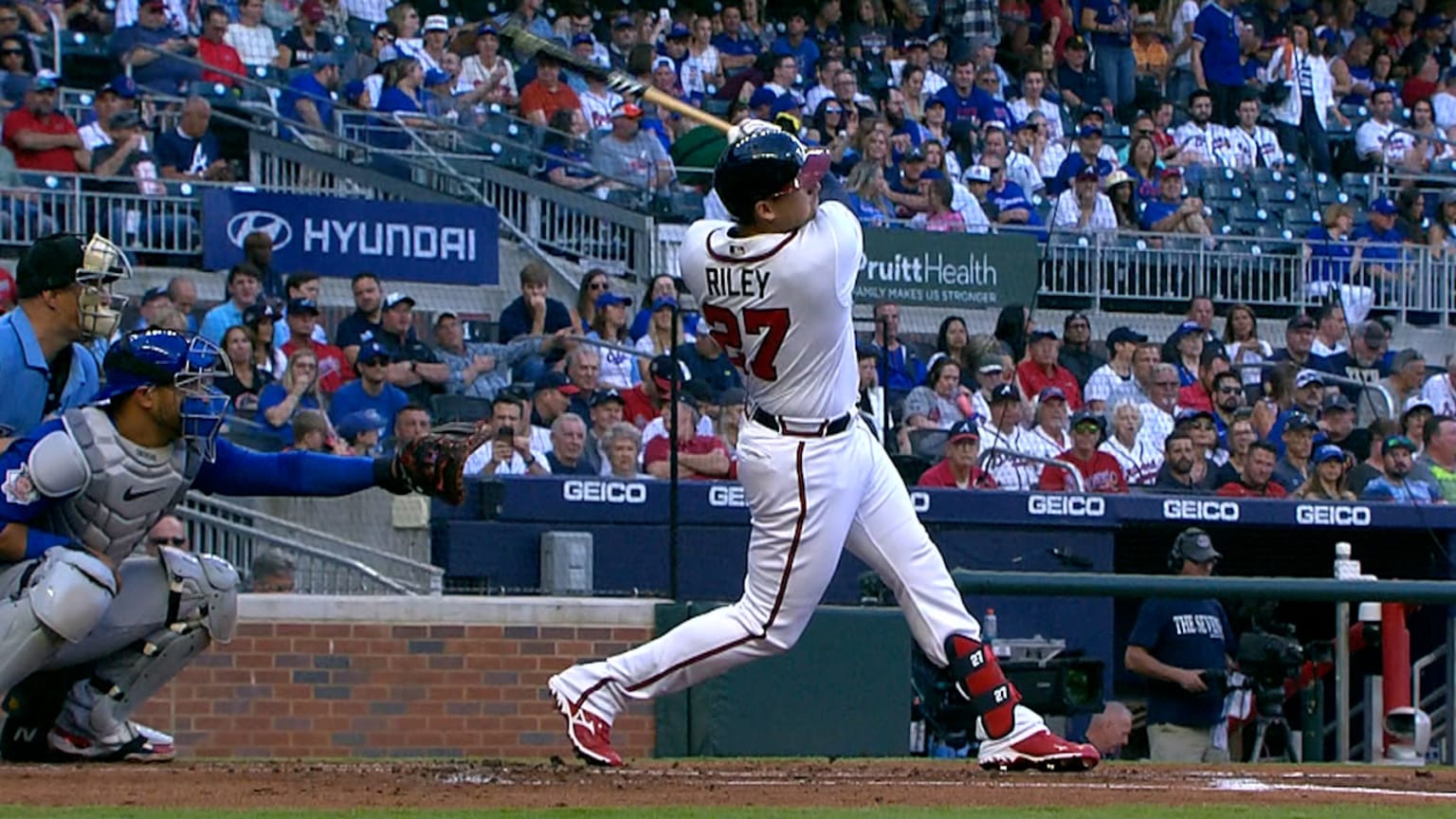 Austin Riley puts Braves up early with solo home run | 04/28/2022 ...