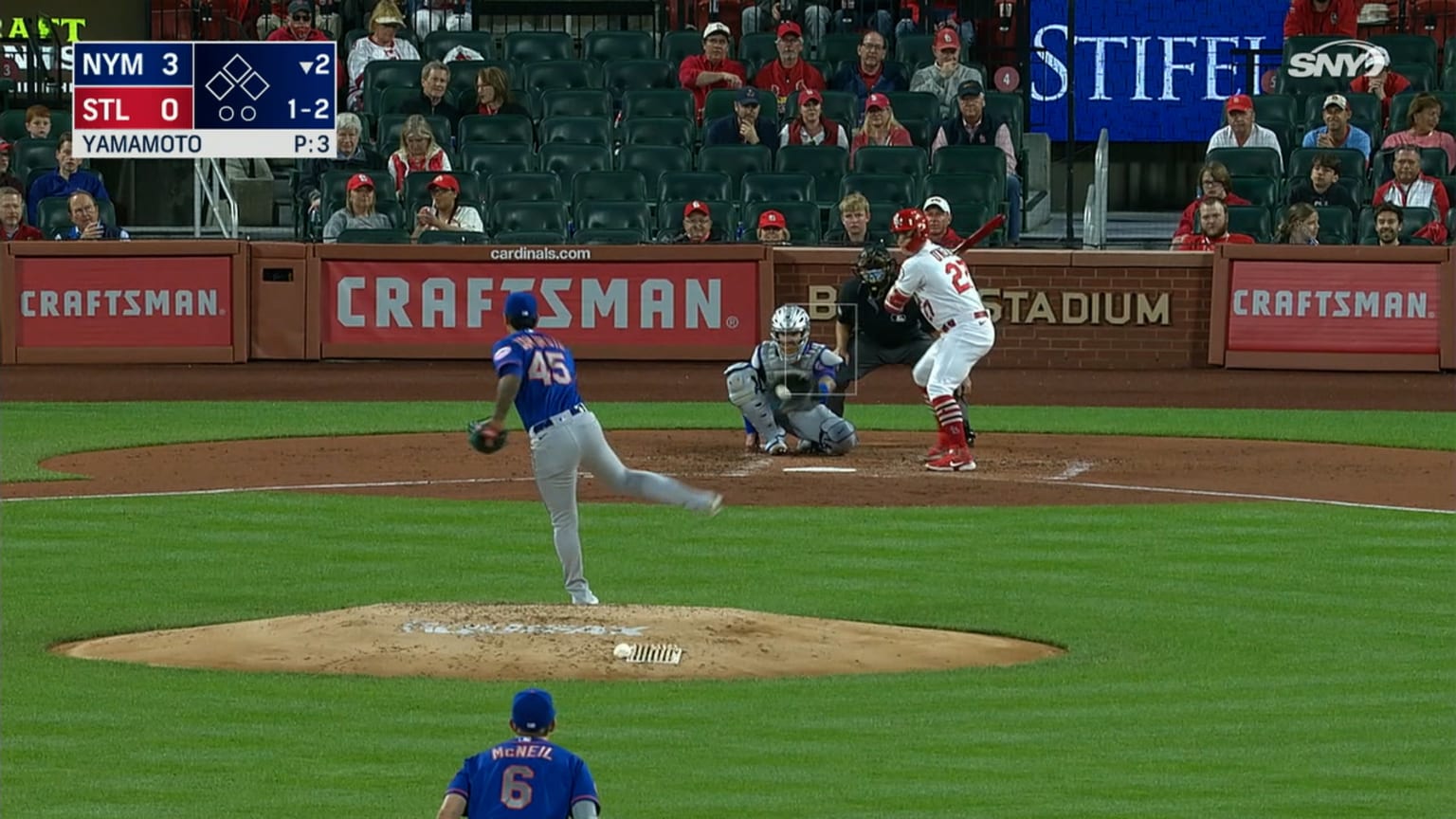 Jordan Yamamoto whiffs Tyler O'Neil in his Mets debut | 05/05/2021 ...