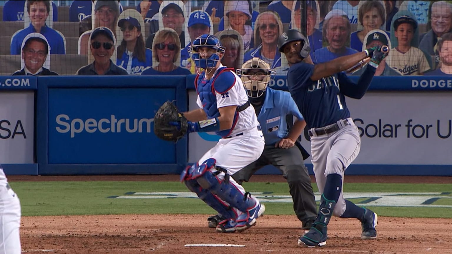 Kyle Lewis drives a two-run homer to center field | 08/17/2020 | MLB.com