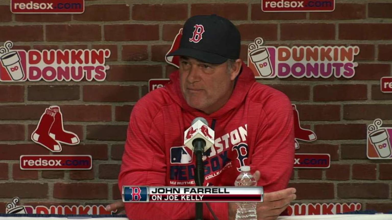 Farrell gives update on Kelly | 04/20/2016 | Boston Red Sox