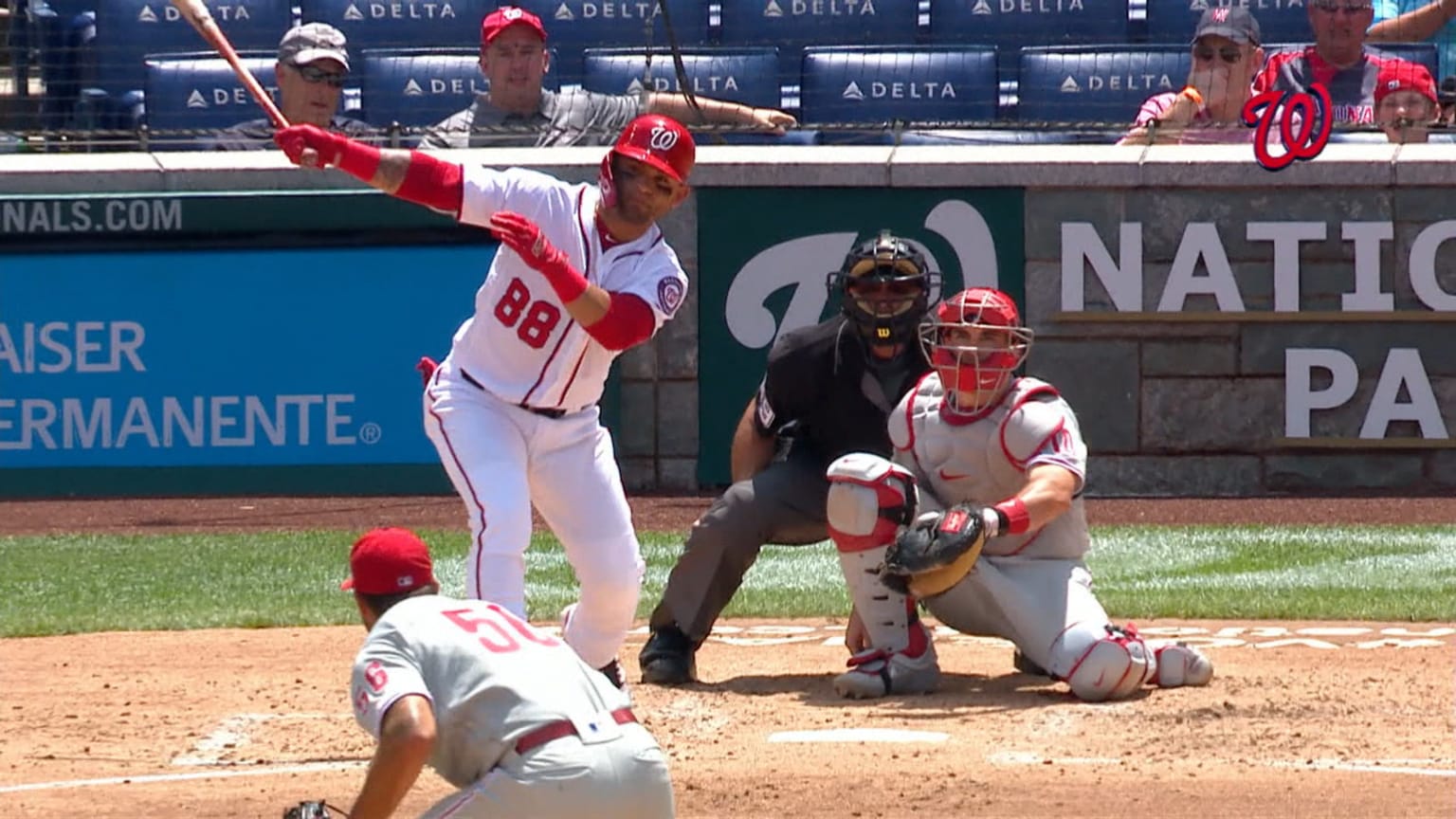 PHI@WSH: Parra lines an RBI double in the 4th | 06/19/2019 | Washington ...