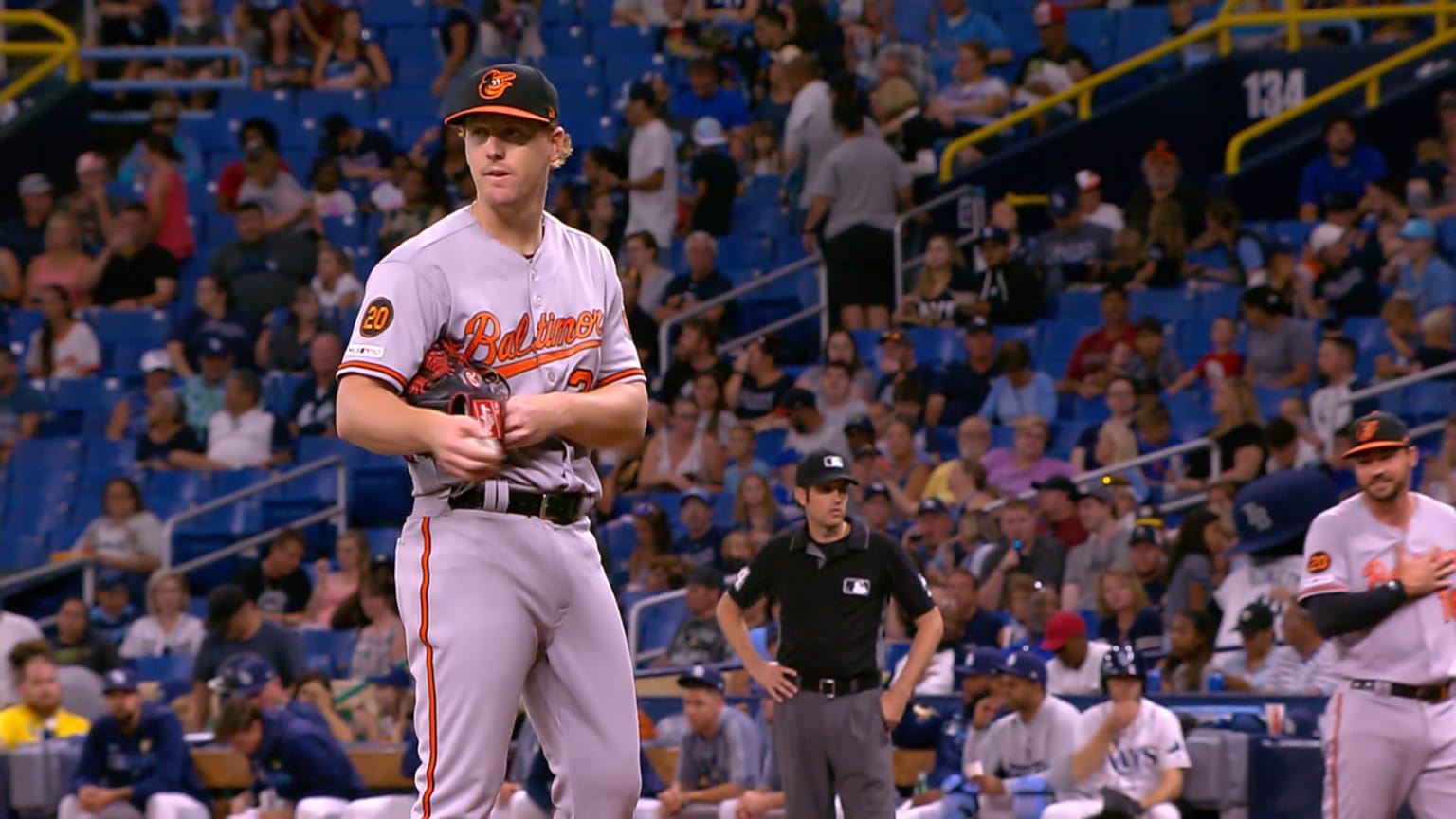 BAL@TB: Eshelman goes 5 strong in Major League debut | 07/01/2019 ...