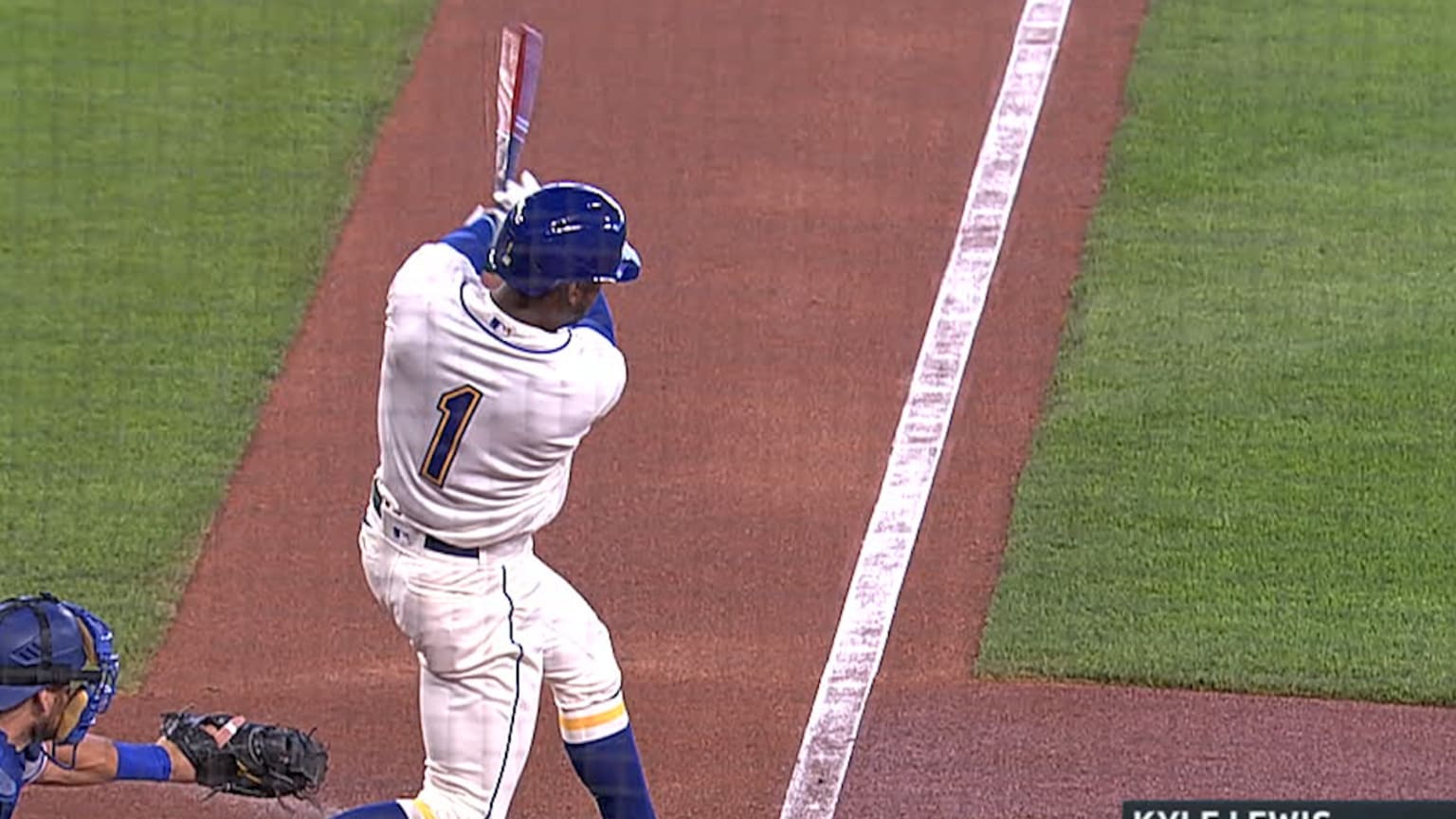 Kyle Lewis ties MLB rookie HR lead with solo smash | 08/23/2020 ...