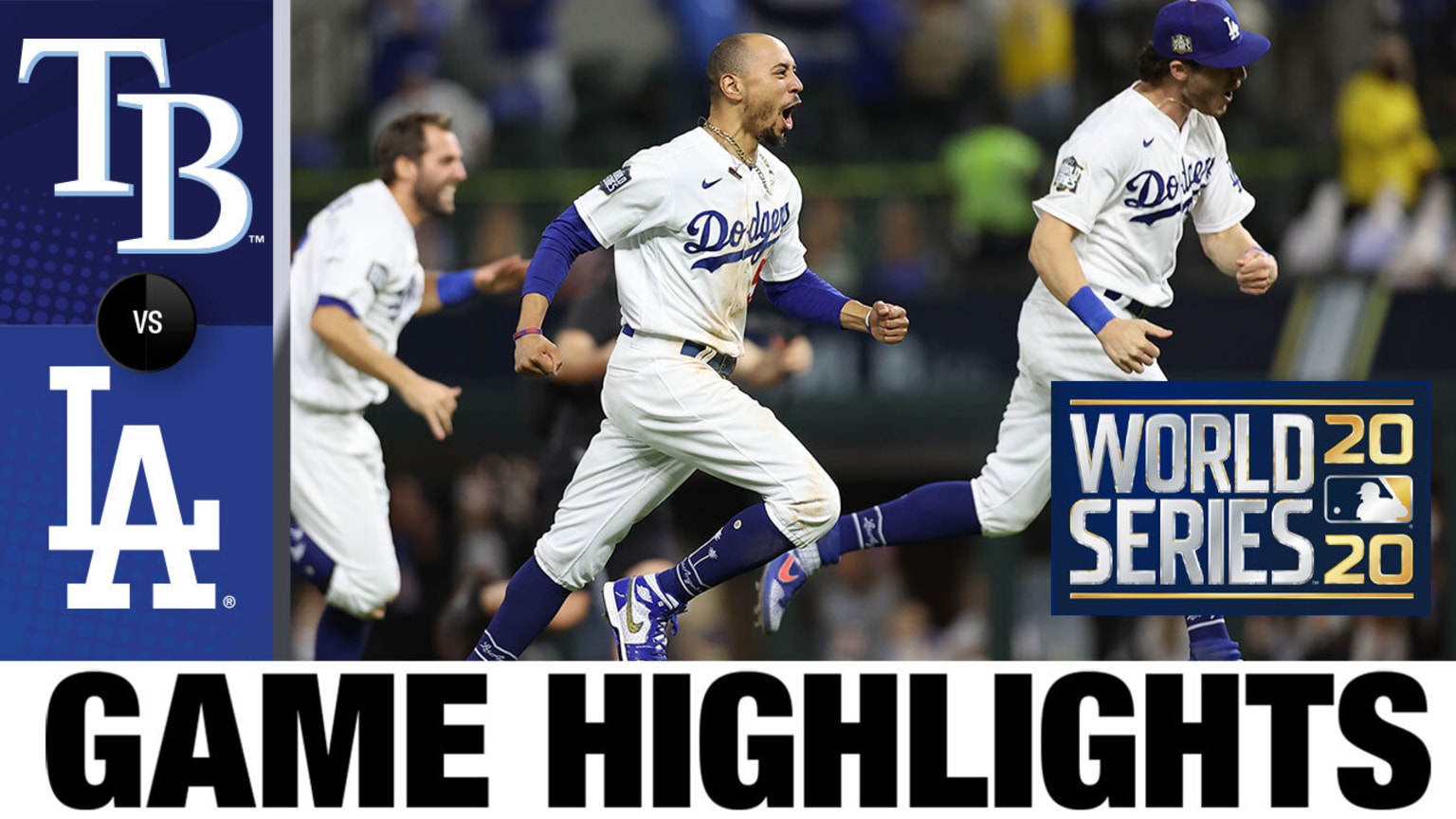 Dodgers win the 2020 World Series over the Rays | 10/28/2020 | MLB.com