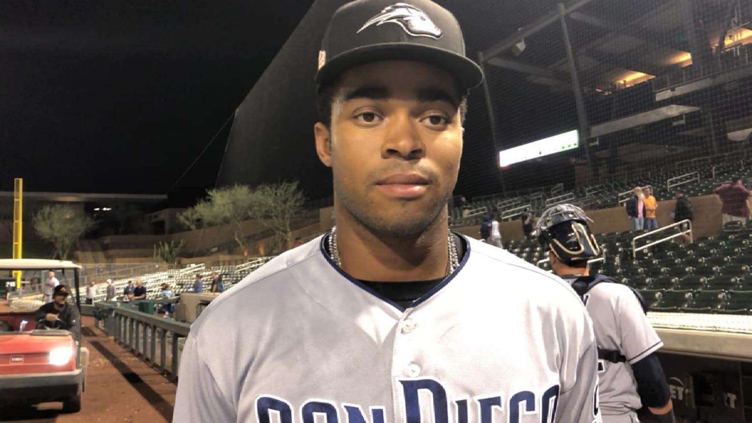 Reed talks about his 1st Fall League homer | 11/08/2018 | San Diego Padres