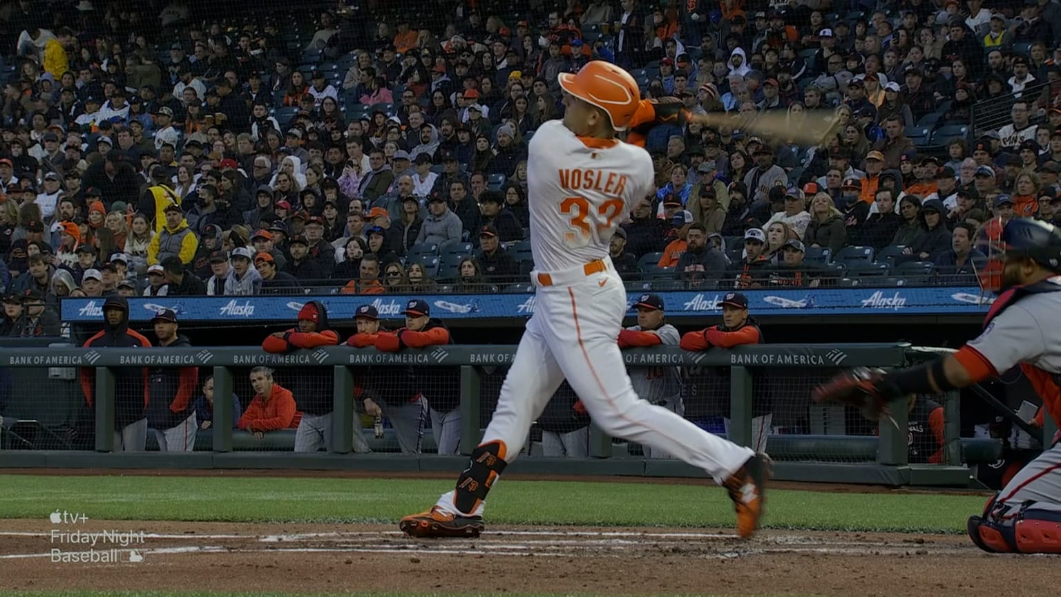 Jason Vosler slugs a two-run jack in the 2nd inning | 04/29/2022 | San ...