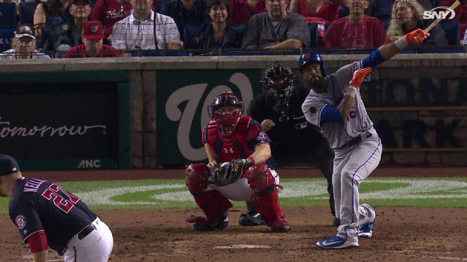 NYM@WSH: Jackson hits first home run as a Met | 07/31/2018 | New York Mets