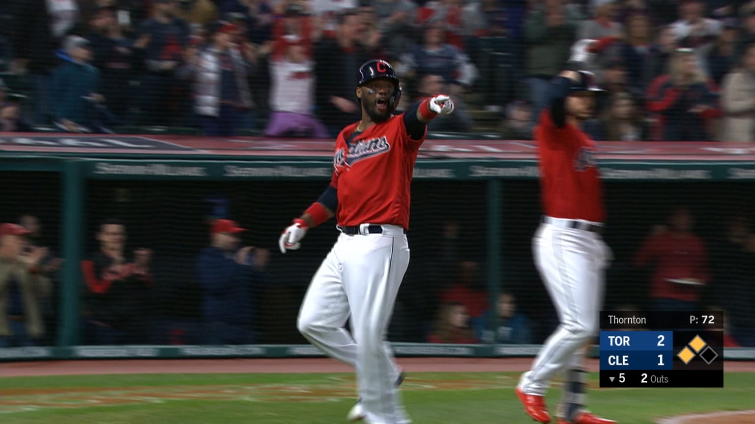 Moroff's RBI double | 04/05/2019 | Cleveland Guardians