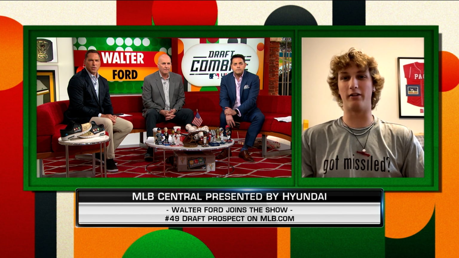 Walter Ford talks 2022 MLB Draft on MLB Central | 06/01/2022 | MLB.com