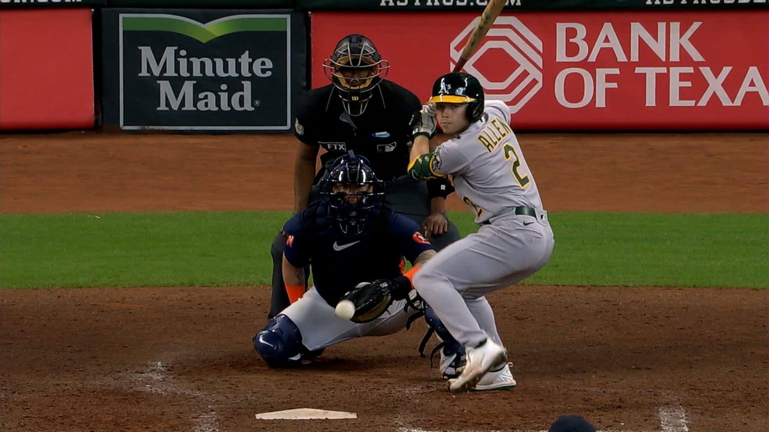 Nick Allen belts a solo home run to left-center field | 08/14/2022 ...