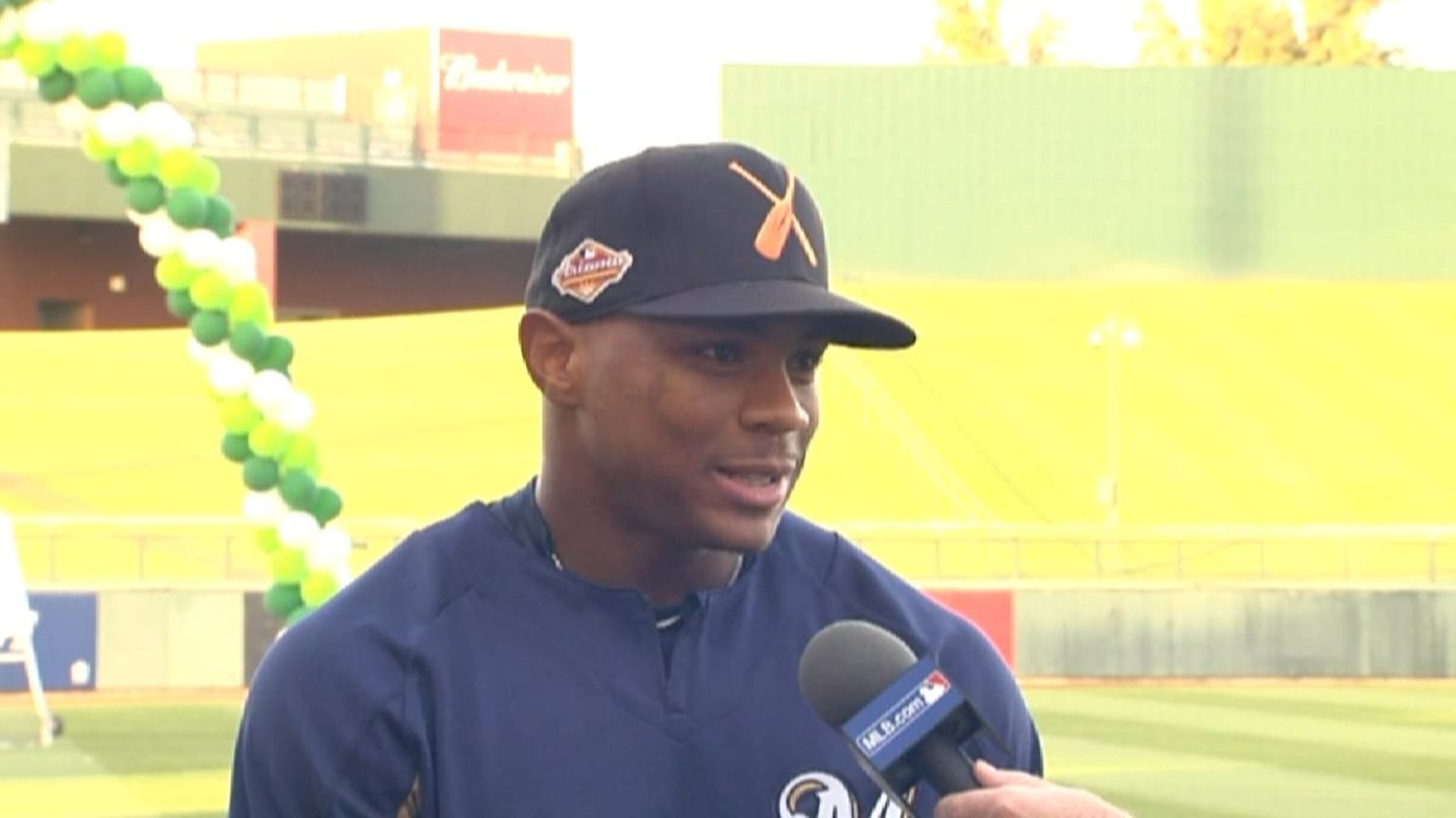 Brewers' Ray on his MLB Pipeline top-100 ranking | 10/22/2017 | MLB.com