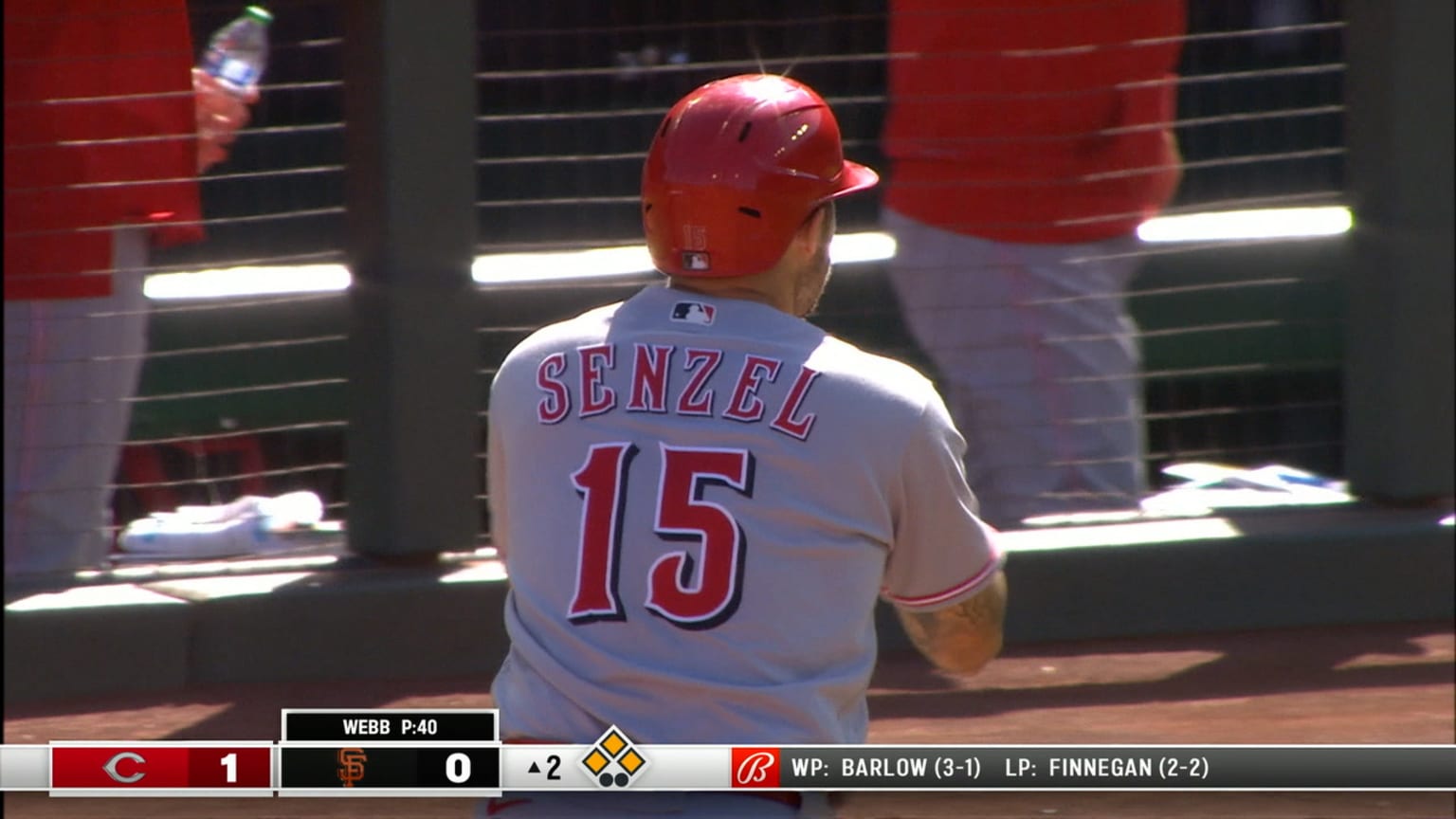 Nick Senzel's RBI single | 06/25/2022 | Cincinnati Reds