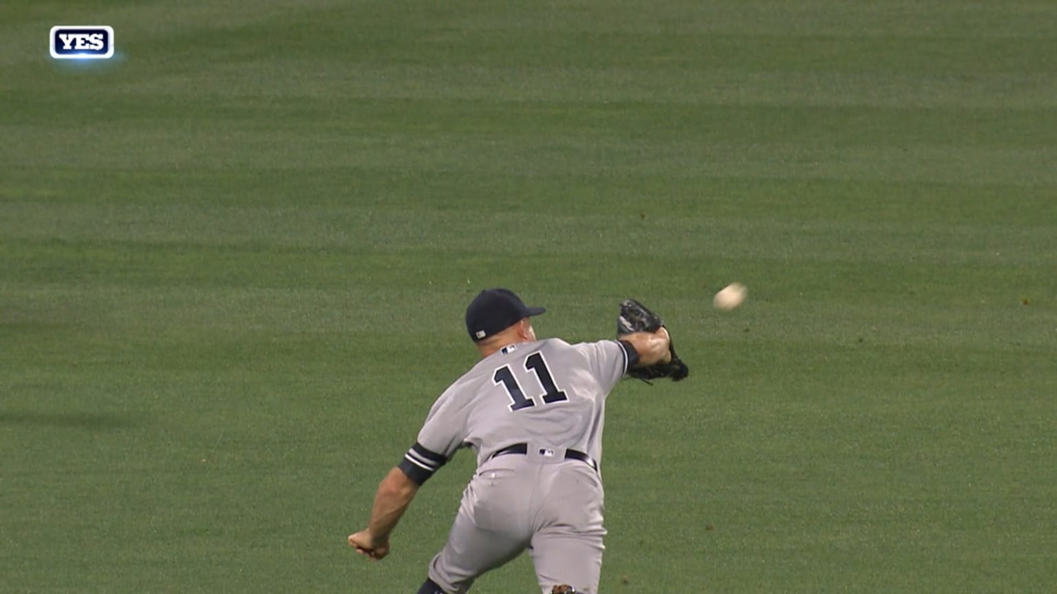 NYY@LAA: Gardner takes a hit away from La Stella | 04/24/2019 | New ...