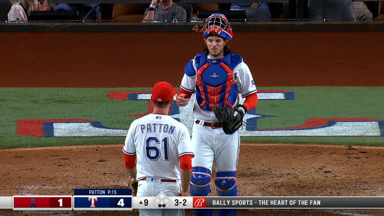 Patton earns his first save as the Rangers' closer | 08/02/2021 | Athletics