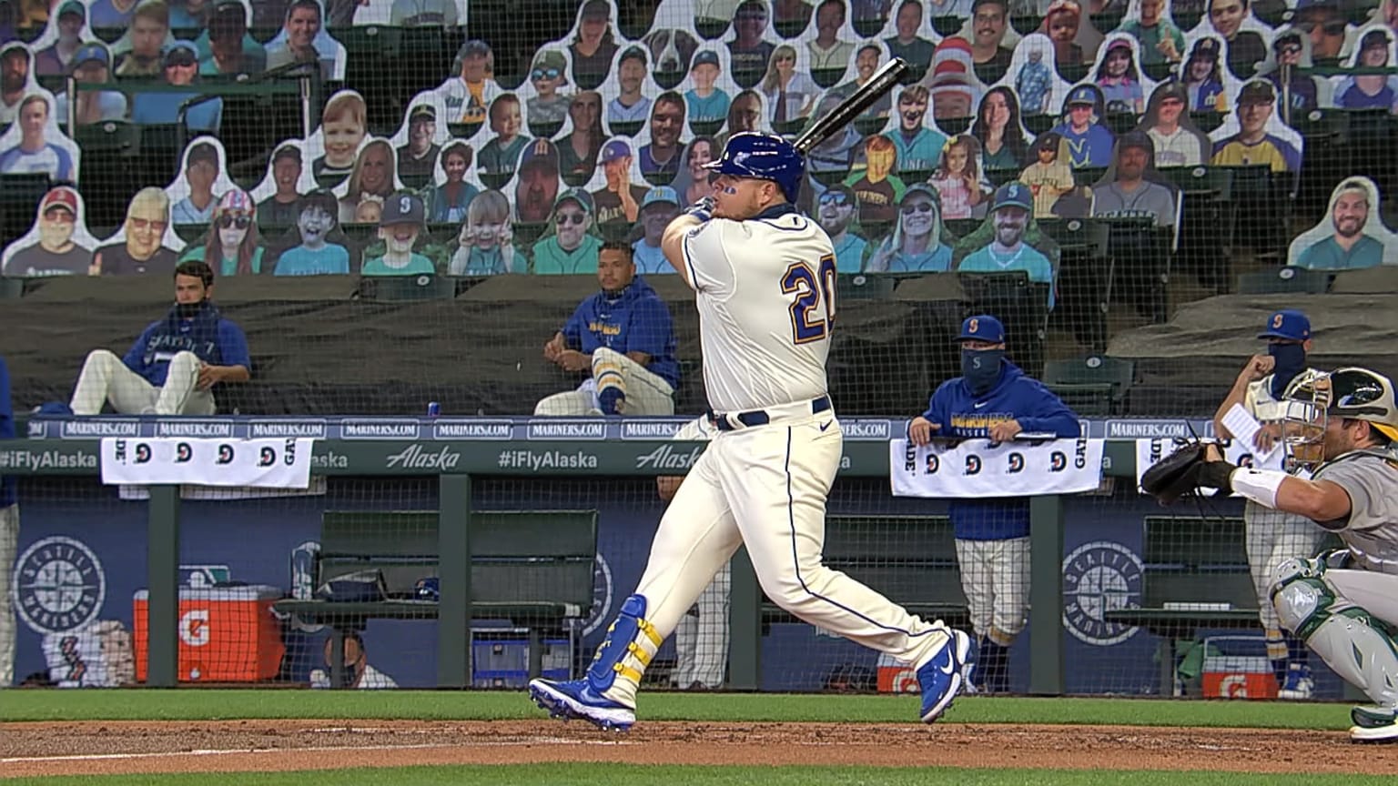 Daniel Vogelbach's RBI single | 02/26/2020 | Seattle Mariners