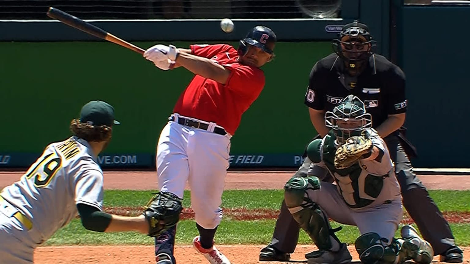 Josh Naylor smacks an RBI to center field | 06/12/2022 | Cleveland ...