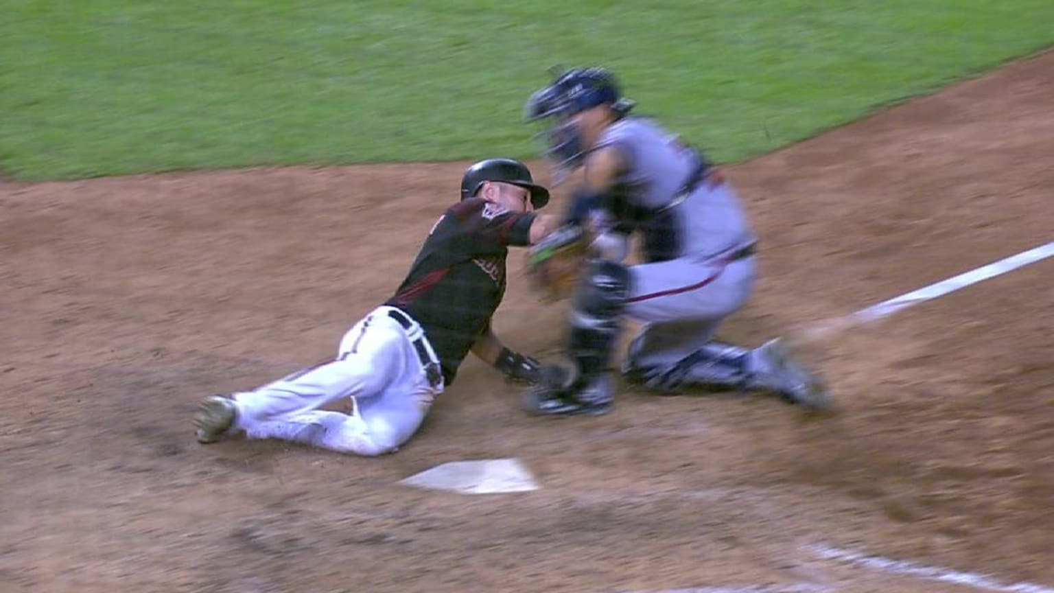 ATL@ARI: Swanson throws Pollock out at the plate | 09/08/2018 | Atlanta ...
