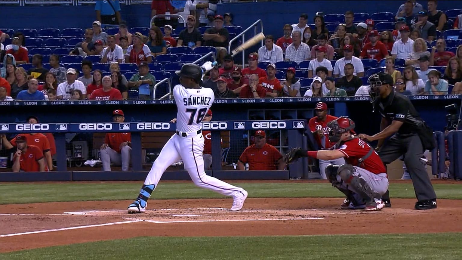 Jesús Sánchez launches a two-run homer to right field | 08/29/2021 ...