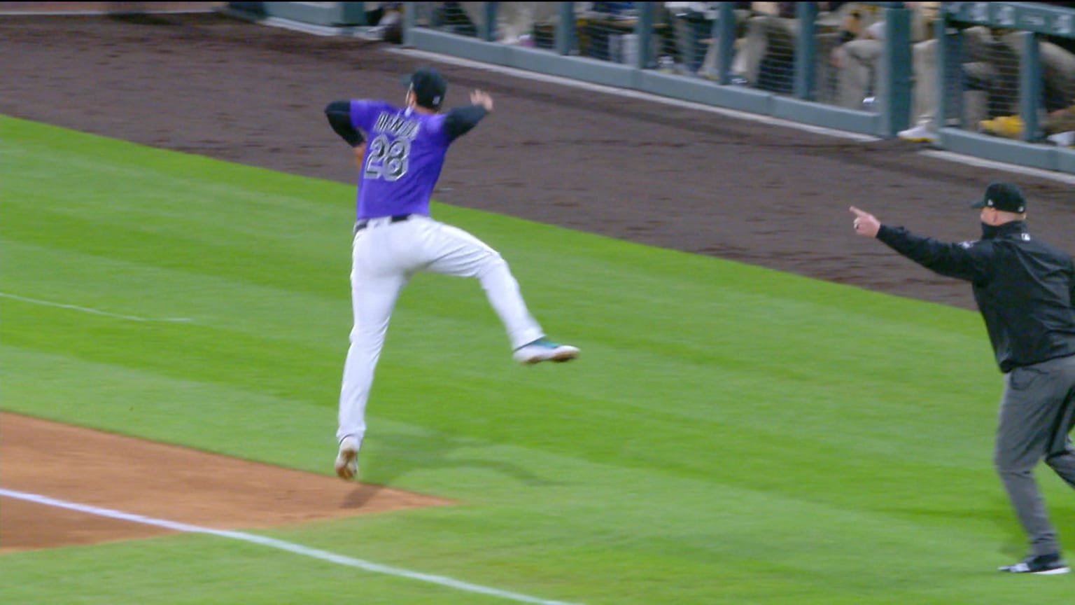 Nolan Arenado makes an incredible leaping throw | 08/31/2020 ...